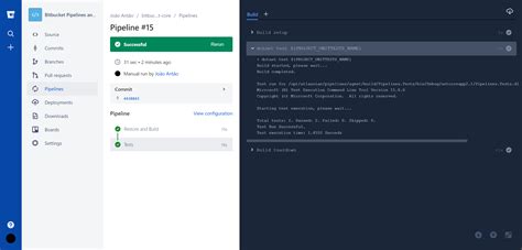 bitbucket pipelines and core