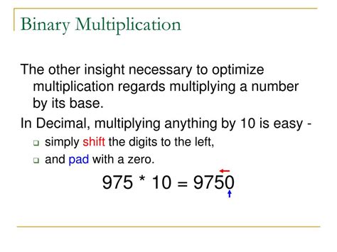 PPT Binary Multiplication PowerPoint Presentation Free Download ID 4851814