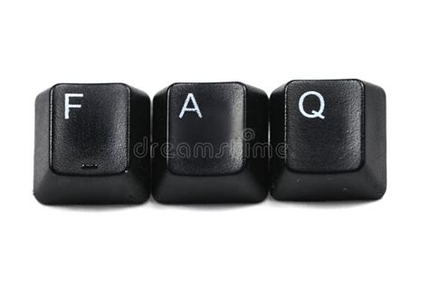 Questions Aked Stock Image Image Of Help Abstract Buttons