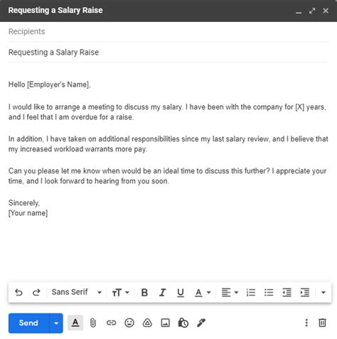 Raise Email Template