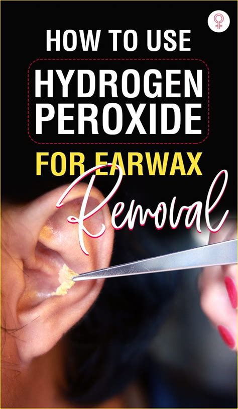 Using Hydrogen Peroxide For Earwax Removal Safe Or Not Ear Wax