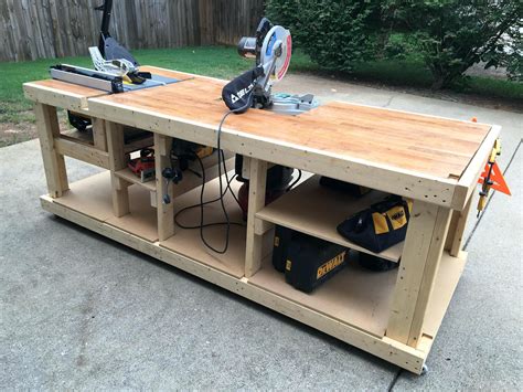 Modular Workbench Plans