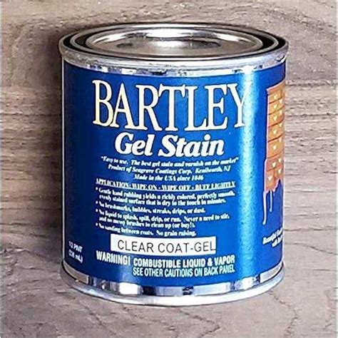 Bartley Gel Stain 1 2 Pint Hardwareandtools Online Store
