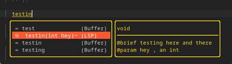 Lsp Clangd Not Showing Comment Of My Class Function In C Rneovim