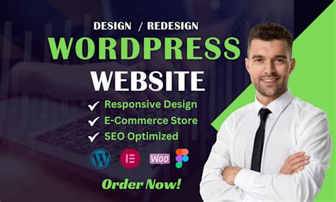 Build Wordpress Website Design Development And Redesign Wordpress Website By Irfaanam Fiverr