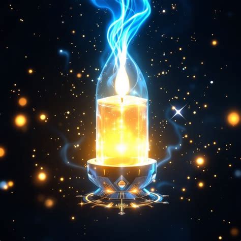 Free Mystical Floating Candle Image Magical Crystal Candle