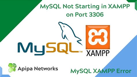 trouble shooting xampp localhost server tricks mysql error on port