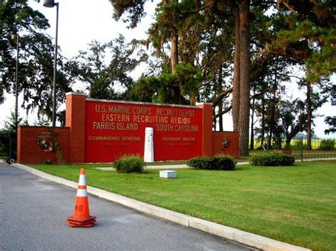 Road Trip Marine Corps Recruit Depot Parris Island South Carolina