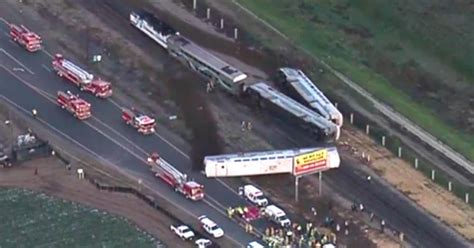 Metrolink Train Crash Derailment Near Los Angeles Leaves Multiple