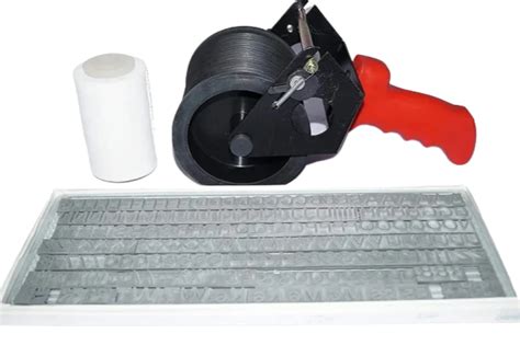 Handy Coder Ink Roller Letter Set 8mm At Rs 5550 In Indore Id