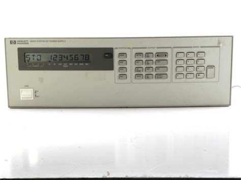 Keysight A System Power Supply W Outputs With Option Global Test Equipment