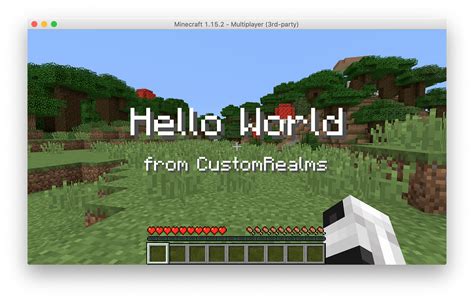 Build Your First Minecraft Plugin In Javascript And Typescript By Customrealms Medium