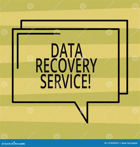 Text Sign Showing Data Recovery Service Conceptual Photo Process Of