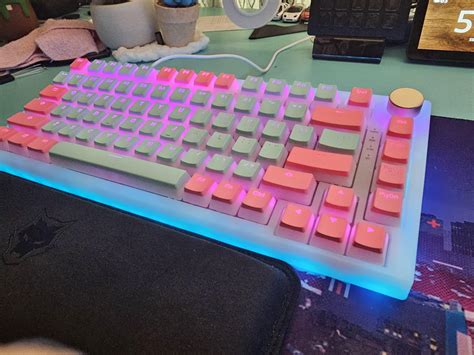 Got Some Ranked Pudding Keycaps Really Love The Texture Of The Caps And They Match My Scheme