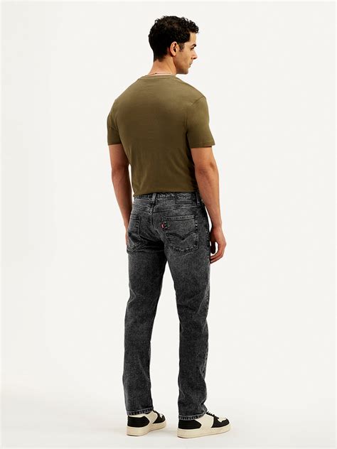 Mens 513 Slim Straight Fit Charcoal Grey Jeans Levis India Store