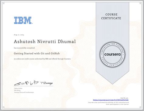 Completed Git And Github Course Ashutosh Dhumal Posted On The Topic Linkedin