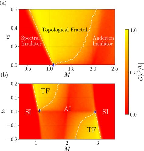 Topological Phase Diagram Of The Random Fractals A Phase Diagram Of The