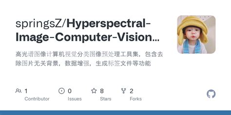 Github Springsz Hyperspectral Image Computer Vision Classification Image Preprocessing Toolkit