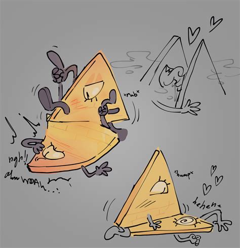 Rule 34 Anthro Bill Cipher Cute Gravity Falls Mirrorship No Genitals