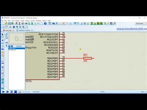 PIC Hướng dẫn sử dụng Proteus mô phỏng PIC PIC with Proteus YouTube