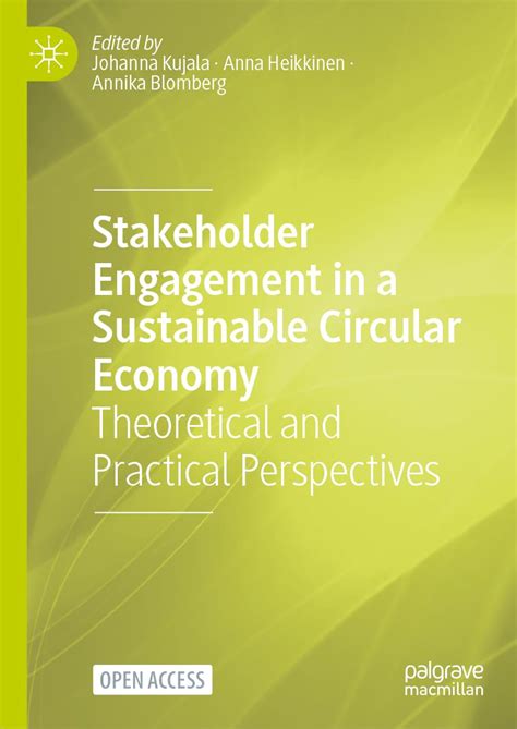 Amazon Stakeholder Engagement In A Sustainable Circular Economy