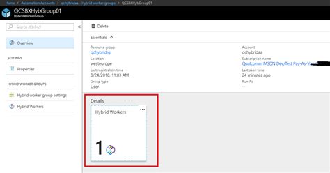 Sharepoint Connoisseur Tips To Install Azure Hybrid Runbook Worker