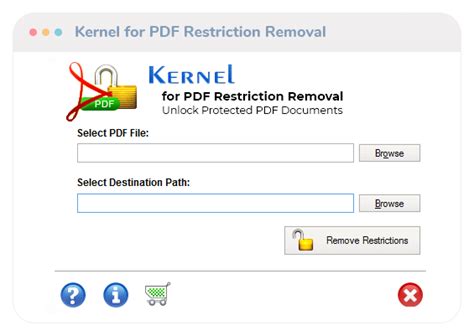 Pdf Restriction Remover To Remove Pdf Security From Encrypted Pdf Files
