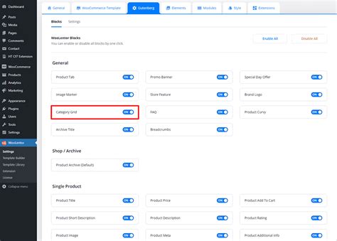 Category Grid Block For Gutenberg WooLentor