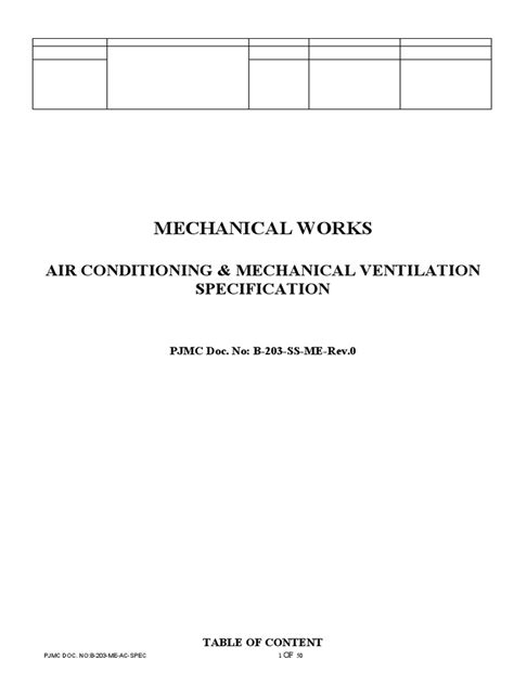 A Acmv Spec Pdf Air Conditioning Duct Flow