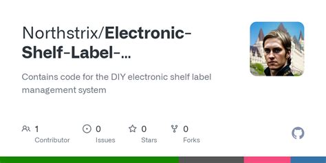 Github Northstrix Electronic Shelf Label Management System Contains