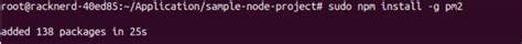 How To Deploy A Nodejs App On An Ubuntu Server — Racknerd