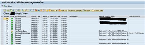 webservice message monitoring