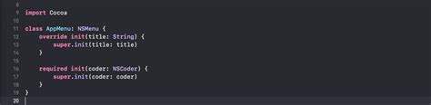 macos menubar and toolbar without storyboard or xib menu bar in swift