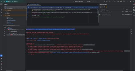 Could Not Get Unknown Property Com For Settings Android Of Type Org