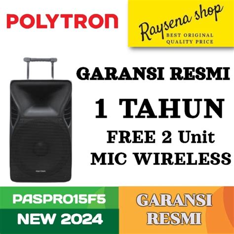 Jual Polytron Paspro 15f5 Professional Speaker Aktif Paspro15f5 Pas Pro 15f5 Paspro 15f3