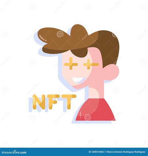 Isolated NFT Icon Digital Transaction Concept Vecto Stock Vector Illustration Of Crypto