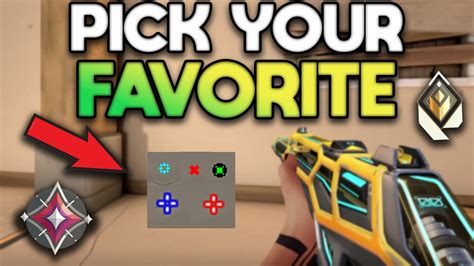 Find Your Perfect Crosshair Code Valorant Guide 2023 Youtube