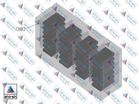Cfd Analysis Services For Server Rack Cooling System In Mumbai Id