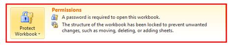 Protect Workbook In Excel How To Protect Excel Workbook