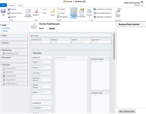 Dynamics 365 Business Rules Carl De Souza