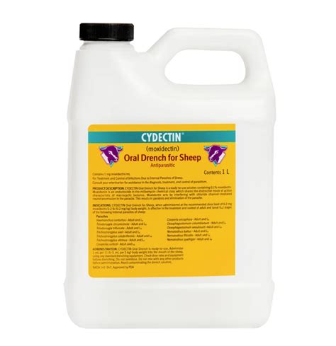Bayer Cydectin 01 Oral Sheep Drench 1l Steve Regan Company