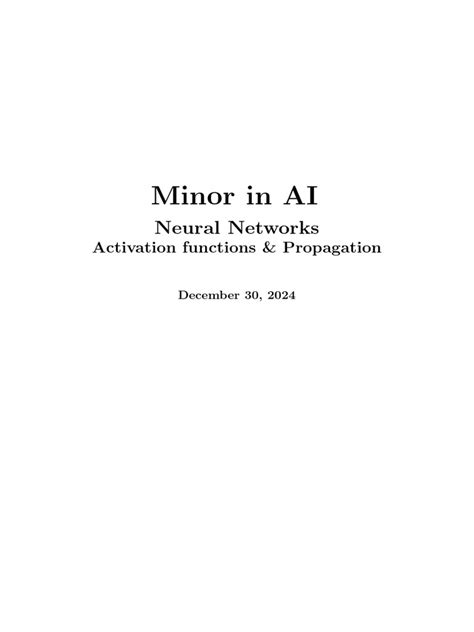 Neural Network 2 Pdf Artificial Neural Network Applied Mathematics