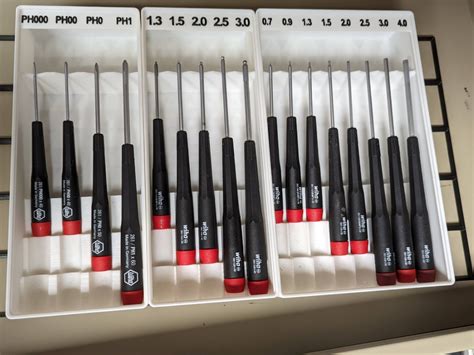 Gridfinity Wiha Precision Screwdriver Holder By Joemalovich Makerworld