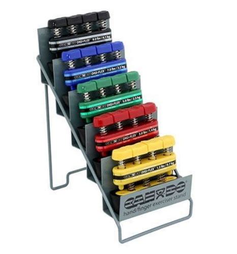 Pisces Healthcare Solutions Cando Digi Flex Set Of 5 Includes Rack