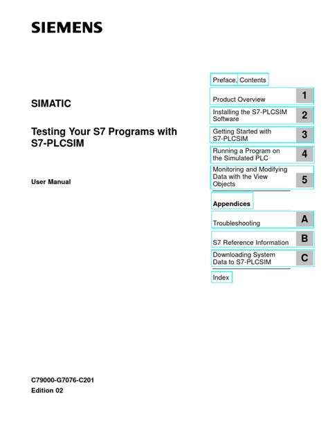 Plcsim English Manual Download Free Pdf Programmable Logic