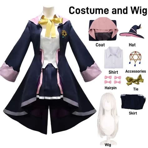 Wandering Witch Elaina Cosplay Costume Full Set Kawaii Stop