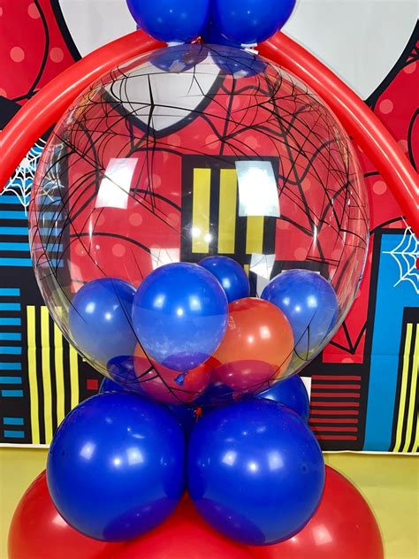 Spider Man Balloon Body Stack