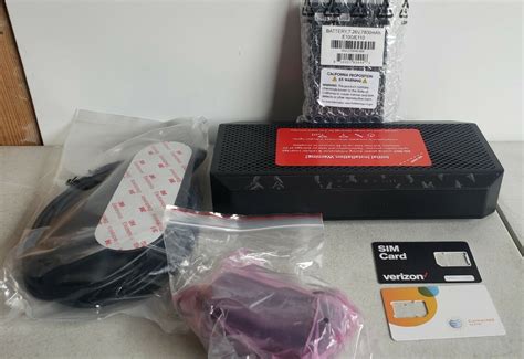 Used Cradlepoint E110 C4d Router And Battery Comcast Business E100110