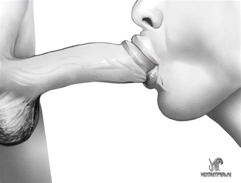 Blowjob Clean Greyscale By Mutantprawn Hentai Foundry
