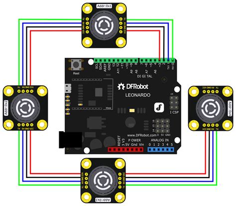 urm07 uart ultrasonic sensor sku sen0153 dfrobot